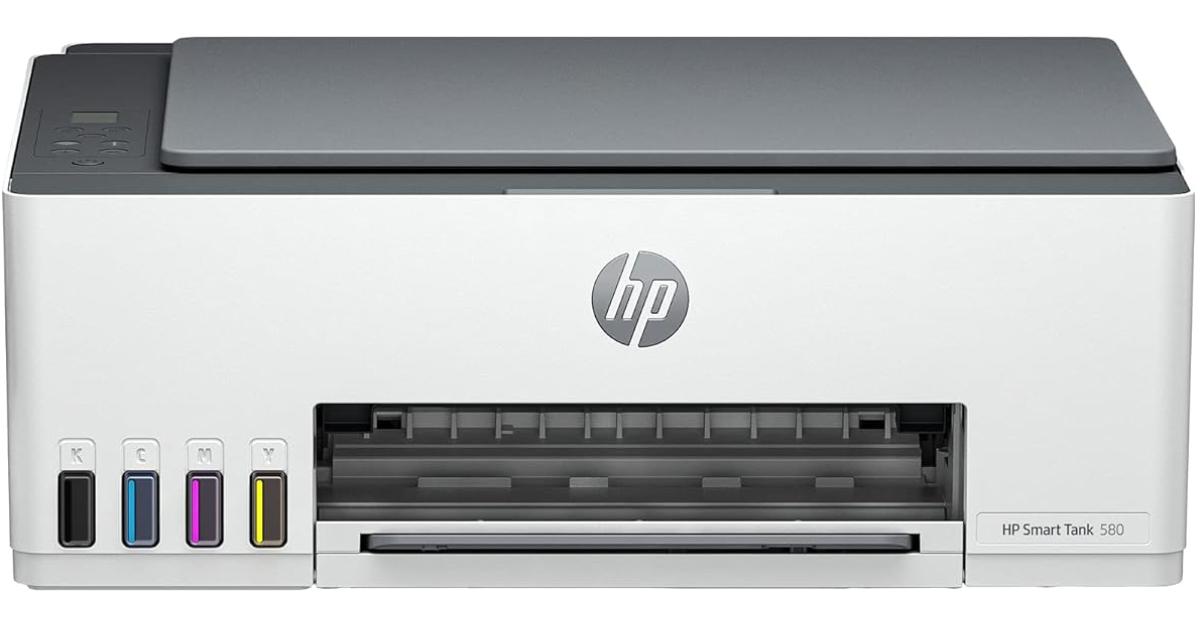 HP Smart Tank 580 All-in-One Wireless Ink Tank Colour ( up to 12000 ...