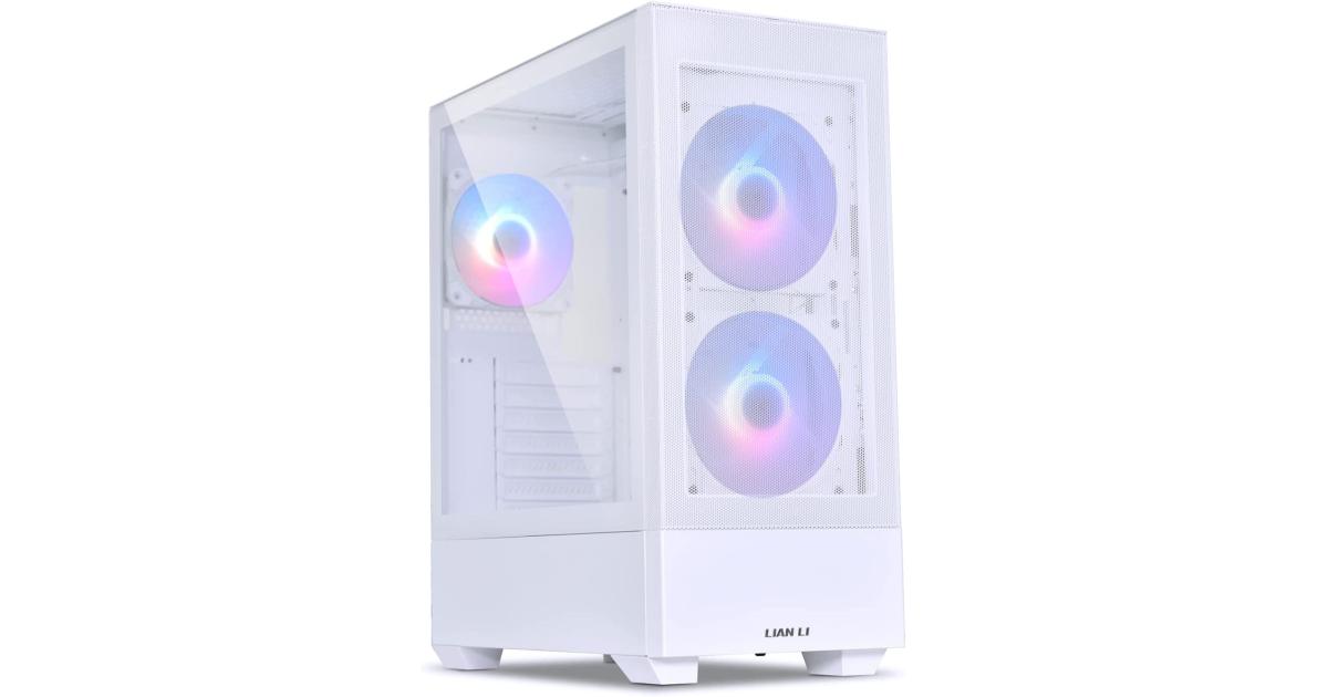 LIAN LI LANCOOL 205 MESH C High Airflow RGB Mesh Front Panel w/ 3 PWM ...