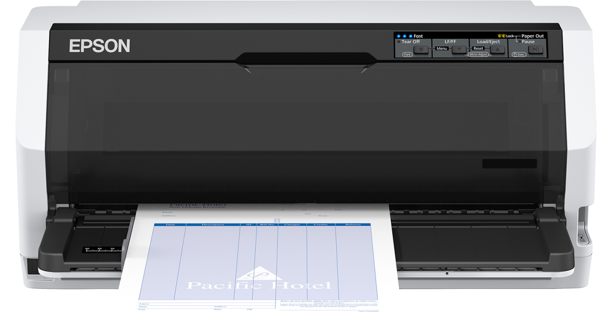 Epson LQ-690 II Dot Matrix Fast High-Quality 24-pin 106-Column 128 KB ...