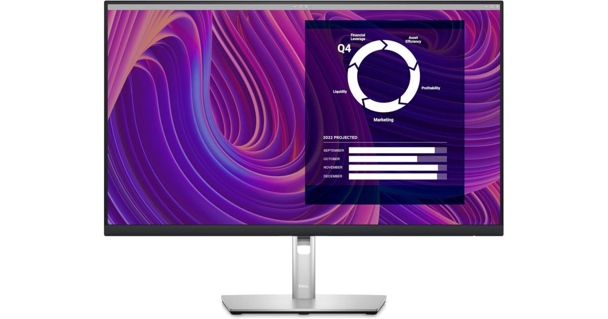 Dell P2723D 27" IPS QHD 2K Professional Adjustable Stand Monitor w ...