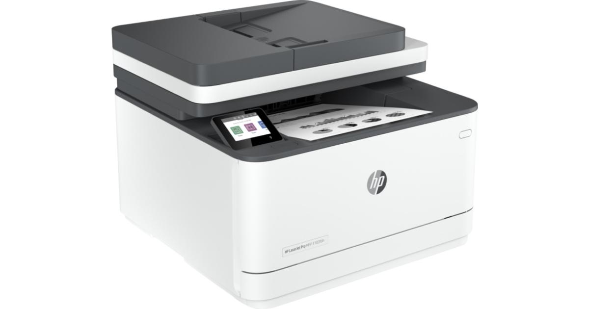 HP LaserJet Pro MFP 3103fdn Mono Laser Multifunction 4-In-One Printer ...