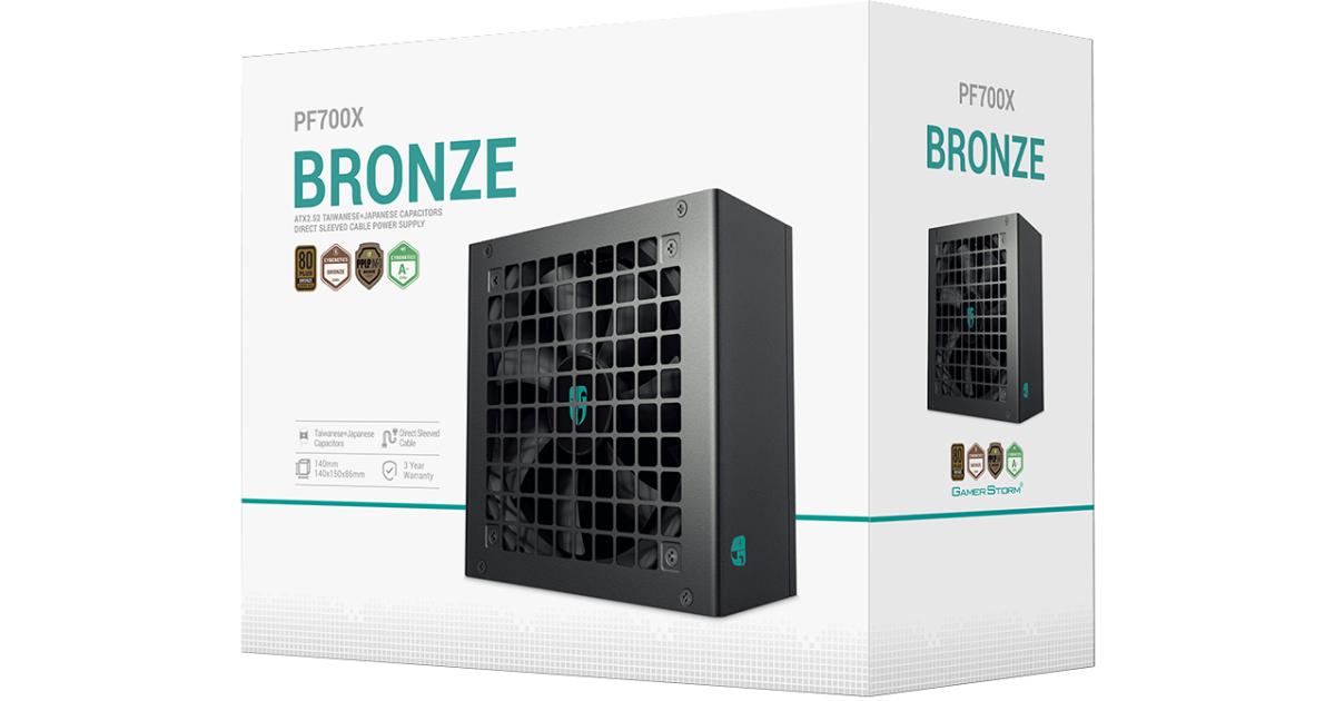 Deepcool GamerStorm PF700X 80 PLUS Bronze 700w Non-Modular ATX12V Long ...