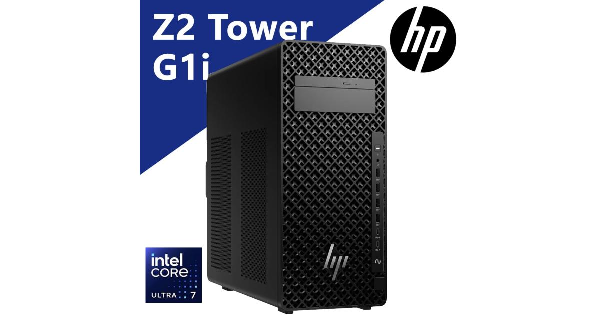 HP Z2 Tower G1i Tower Workstation (2025) NEW Intel® Ultra 7 Gen II 265 ...