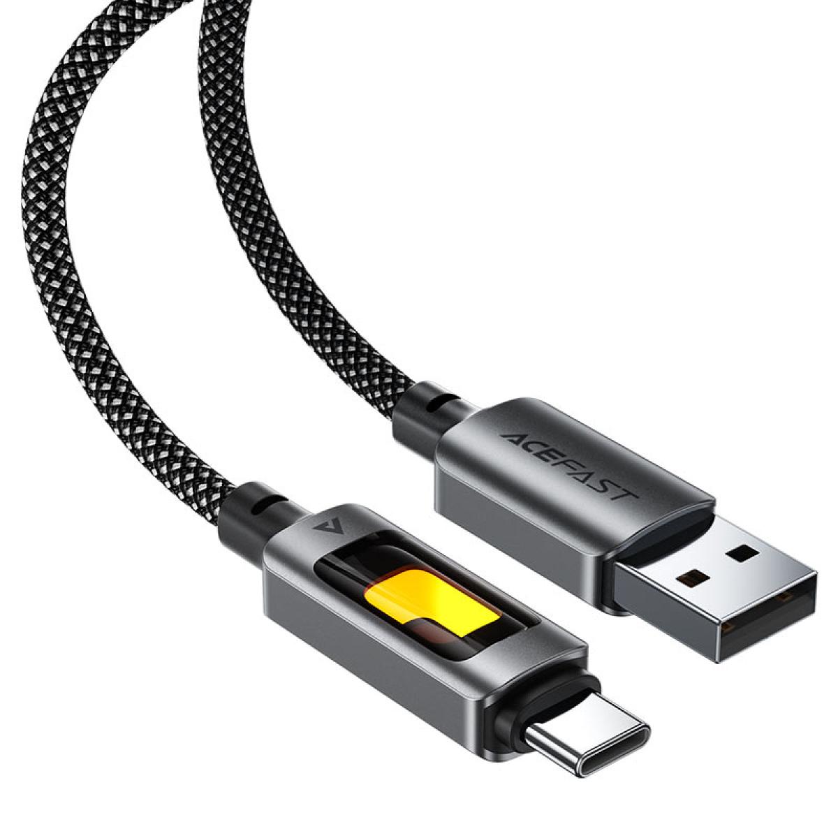 ACEFAST C21-04 Data & Charger Cable LED RGB 7 Gradient Light Indicator ...