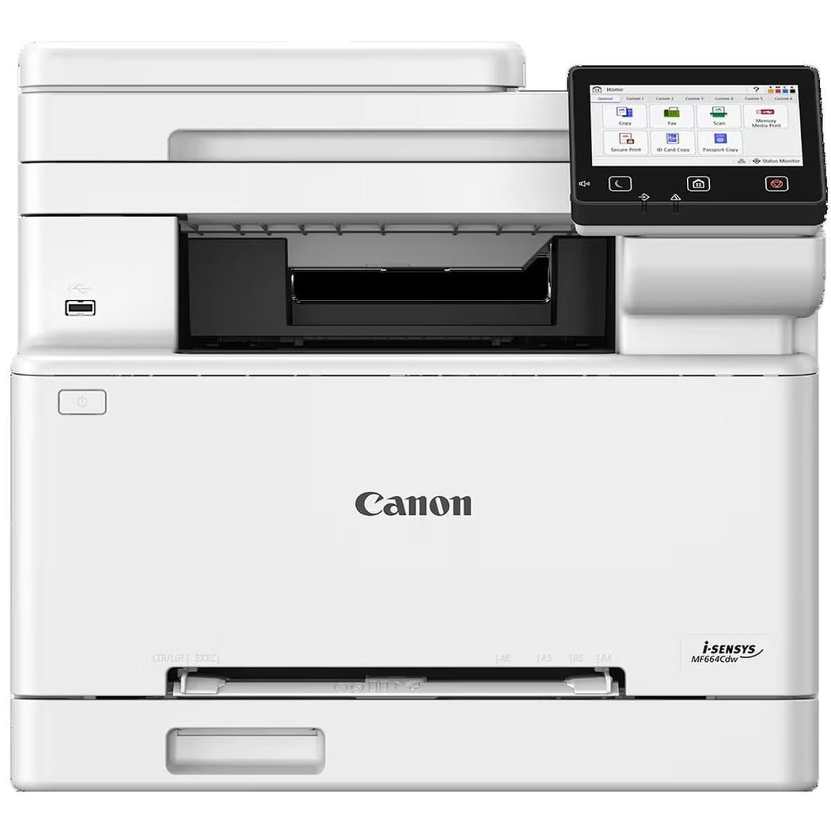 Canon i-SENSYS MF664CDW Wireless & Duples 3-in-1 (Print, Copy, Scan ...