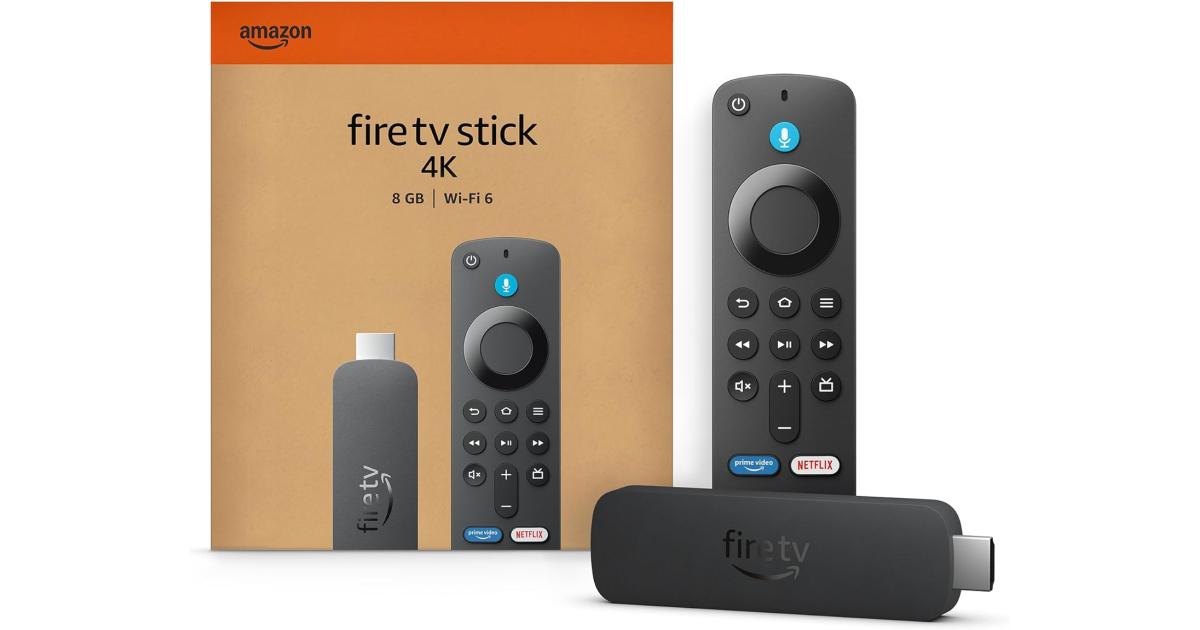 Amazon Fire TV Stick 4K (newest model) with AI-powered Fire TV Search ...