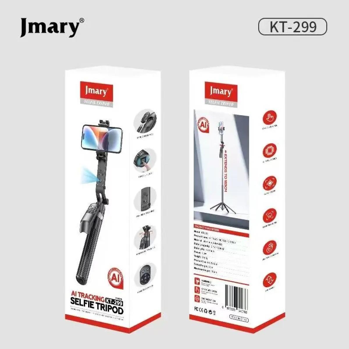 Jmary KT-299 Rotation Smart Tripods Al Face Sensor Selfie Stick Tripod ...