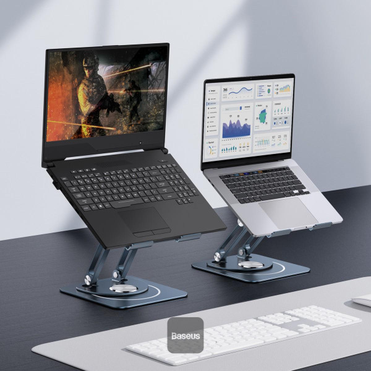 Baseus Foldable Stand For Laptop and iPad Tablet | 360 Degree Rotatable ...