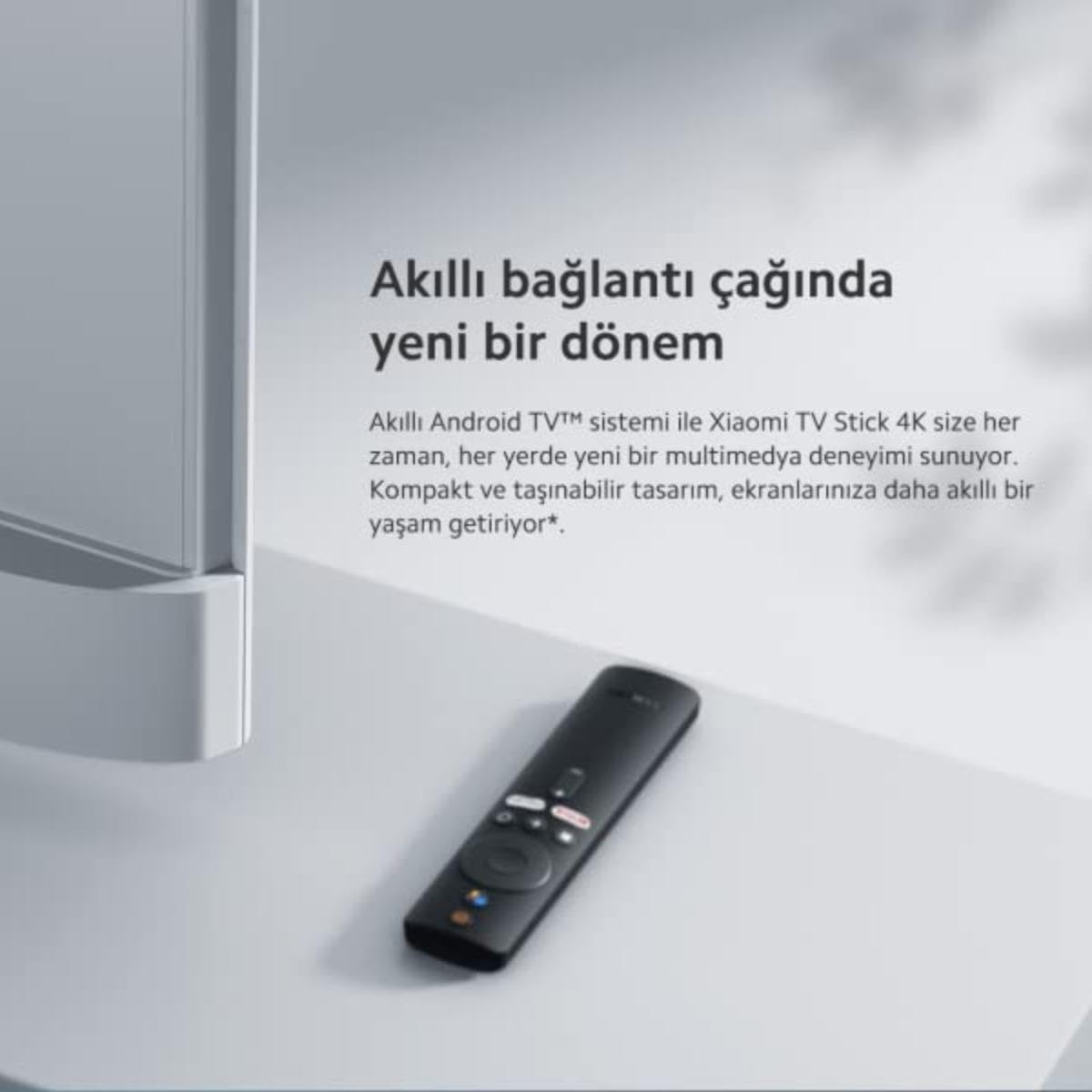 Xiaomi MI TV 4K Portable Android TV Stick, With Remote Control, Built ...