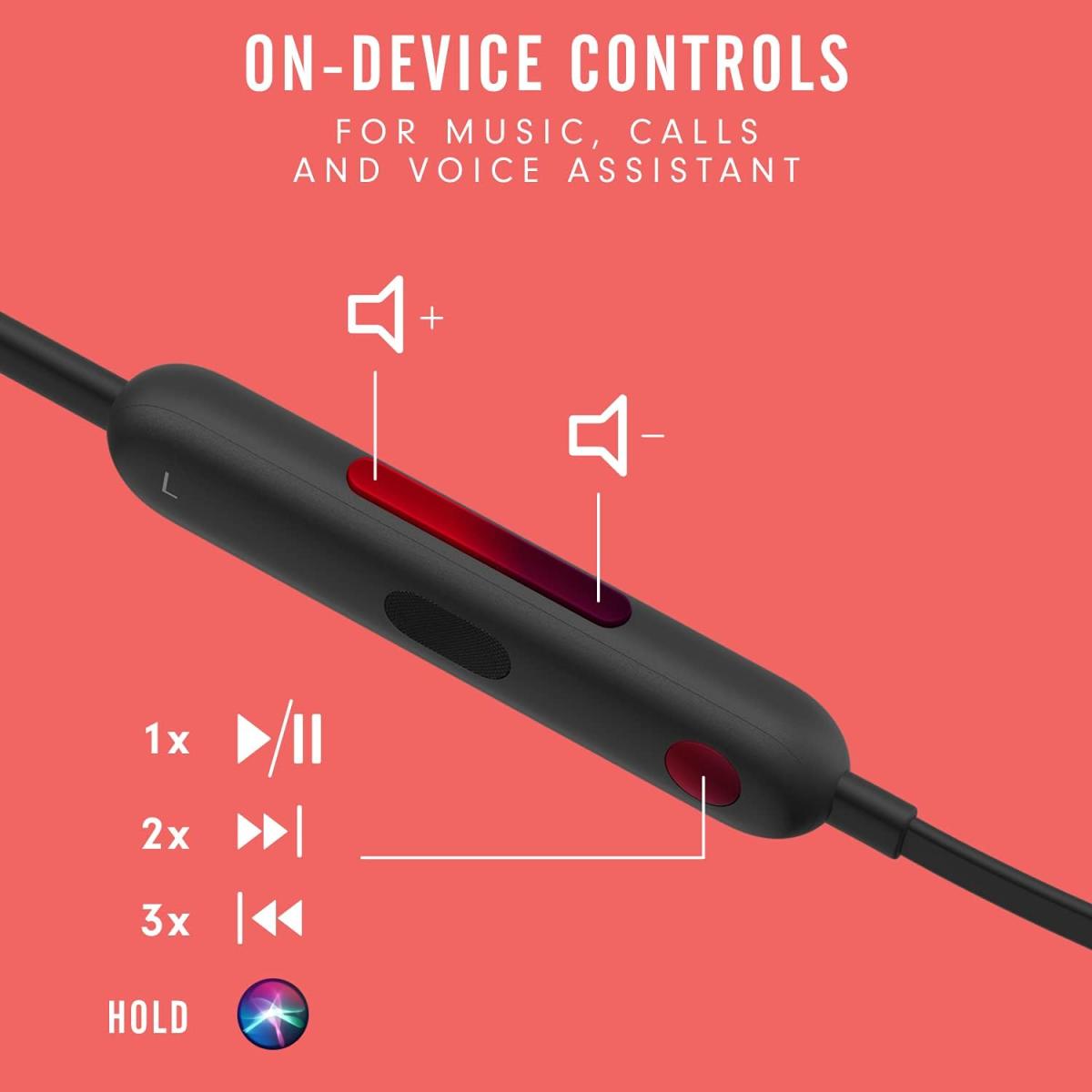 Beats Flex Wireless Earphones – Apple W1 Headphone Chip, Magnetic ...