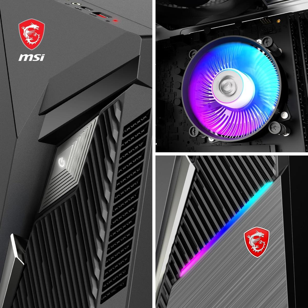 MSI MAG Infinite S3 (2024) 14NUD7 Gaming Desktop 14Gen Intel Core i5 10 ...