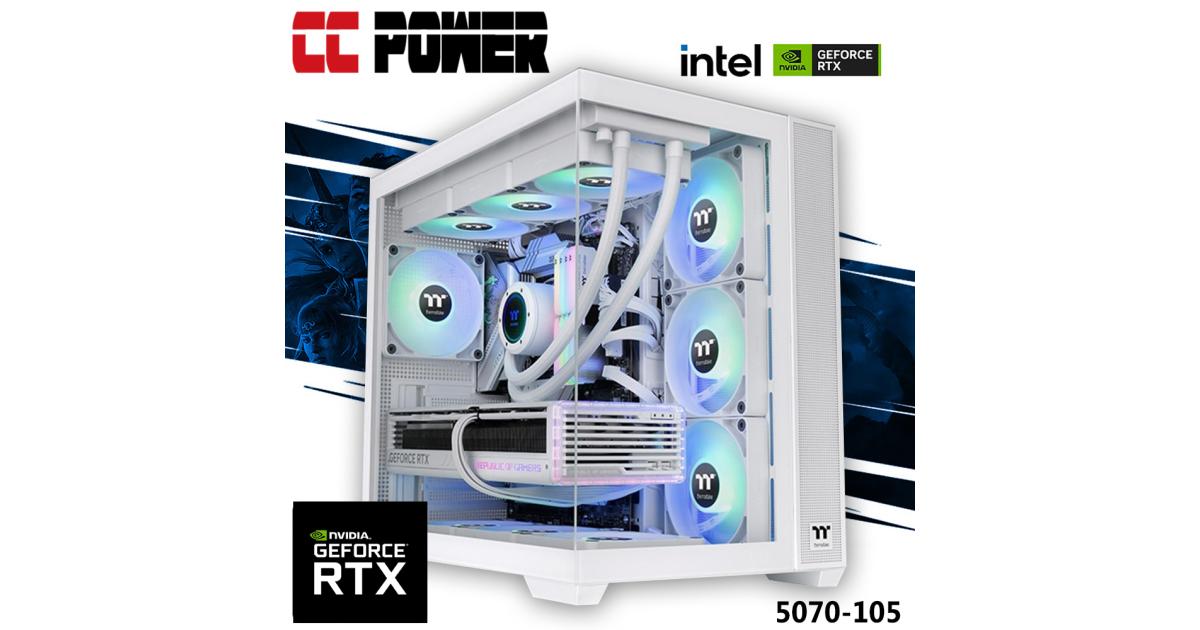 CC Power 5070-105 Gaming PC 14Gen Intel Core i9 K-Series 24-Cores w ...