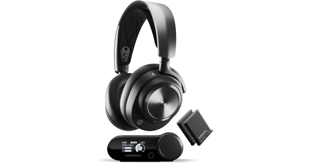 SteelSeries Arctis Nova Pro Wireless Gaming Headset, Infinity Power ...