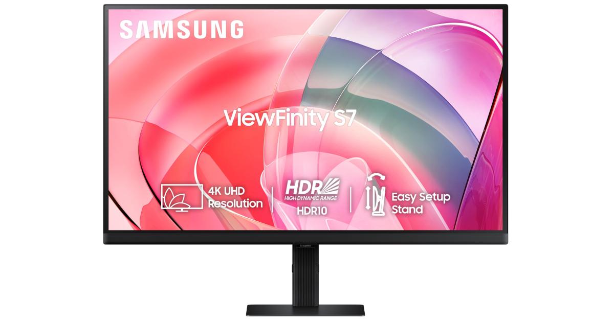 Samsung S7 S70D ViewFinity 32" IPS 4K UHD HDR 10 Bezel Less Design 1 ...