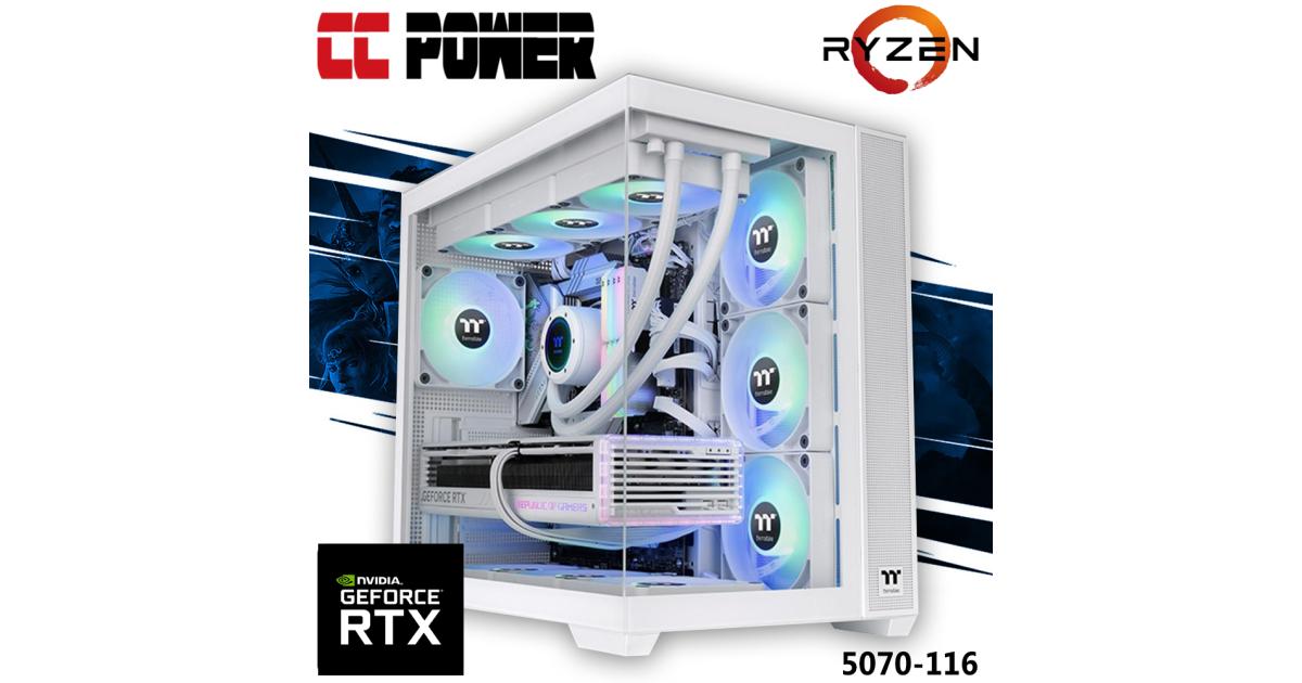 CC Power 5070-116 Gaming PC NEW 9Gen AMD Ryzen 9 9900X3D 12-Cores w ...