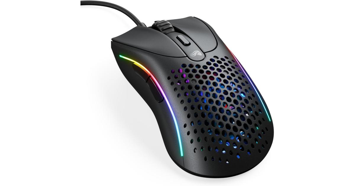 Glorious Gaming - Model D 2 Wired Ergonomic Mouse, Superlight 58g, 26K ...