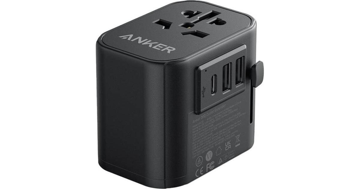Anker 312 PowerExtend 30W, Wall Charger with Travel Plug, 1-Ports USB-C ...
