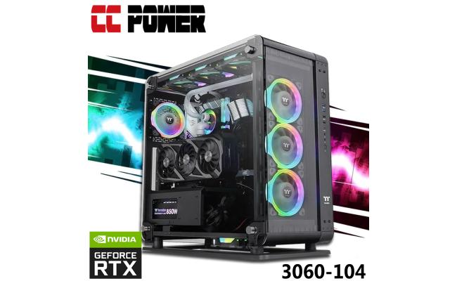 CC Power 3060-104 Gaming PC 7Gen Ryzen 9 7950x 16-Cores w/ RTX 3060 ...