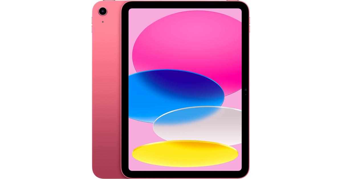 Apple iPad 10th Generation (Late 2022) 10.9" WIFI 256GB - Pink ...