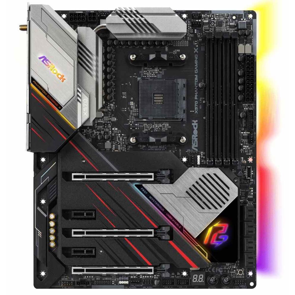 ASRock AMD Ryzen X570 Phantom Gaming X AM4 PCIe 4.0 | X570 PHANTOM ...