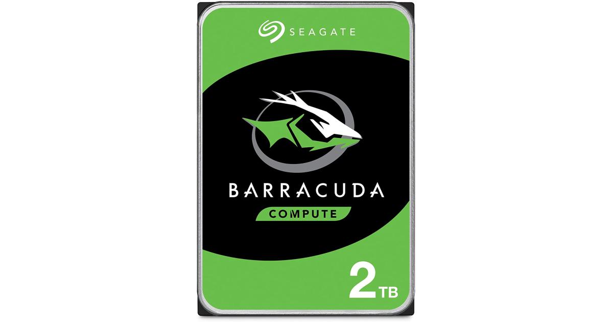 Seagate BarraCuda 2TB Internal HDD 7200 RPM 256MB Cache | ST2000DM008 ...