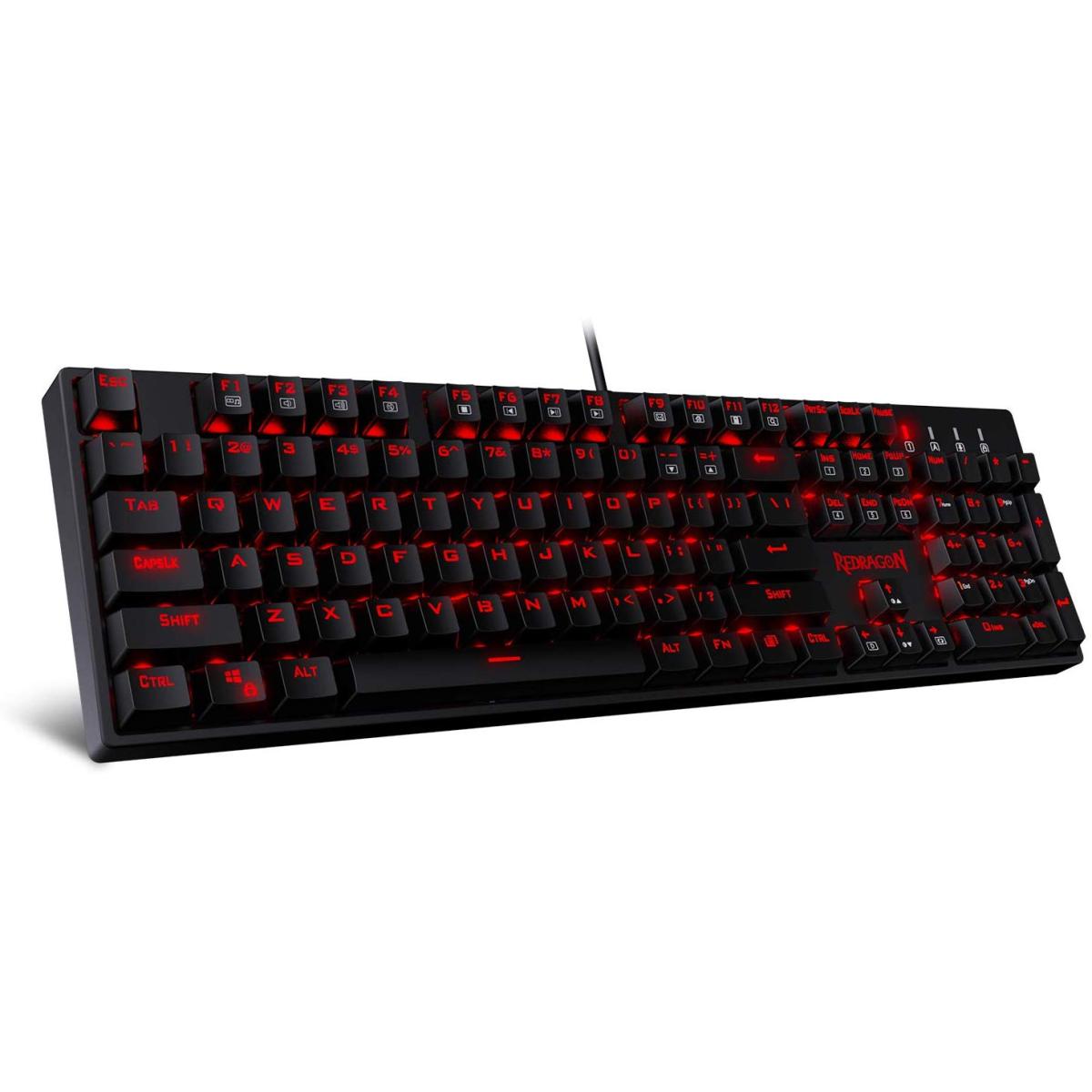 REDRAGON SURARA K582 RED LED Mechanical Red Switches | K582 SURARA RED ...