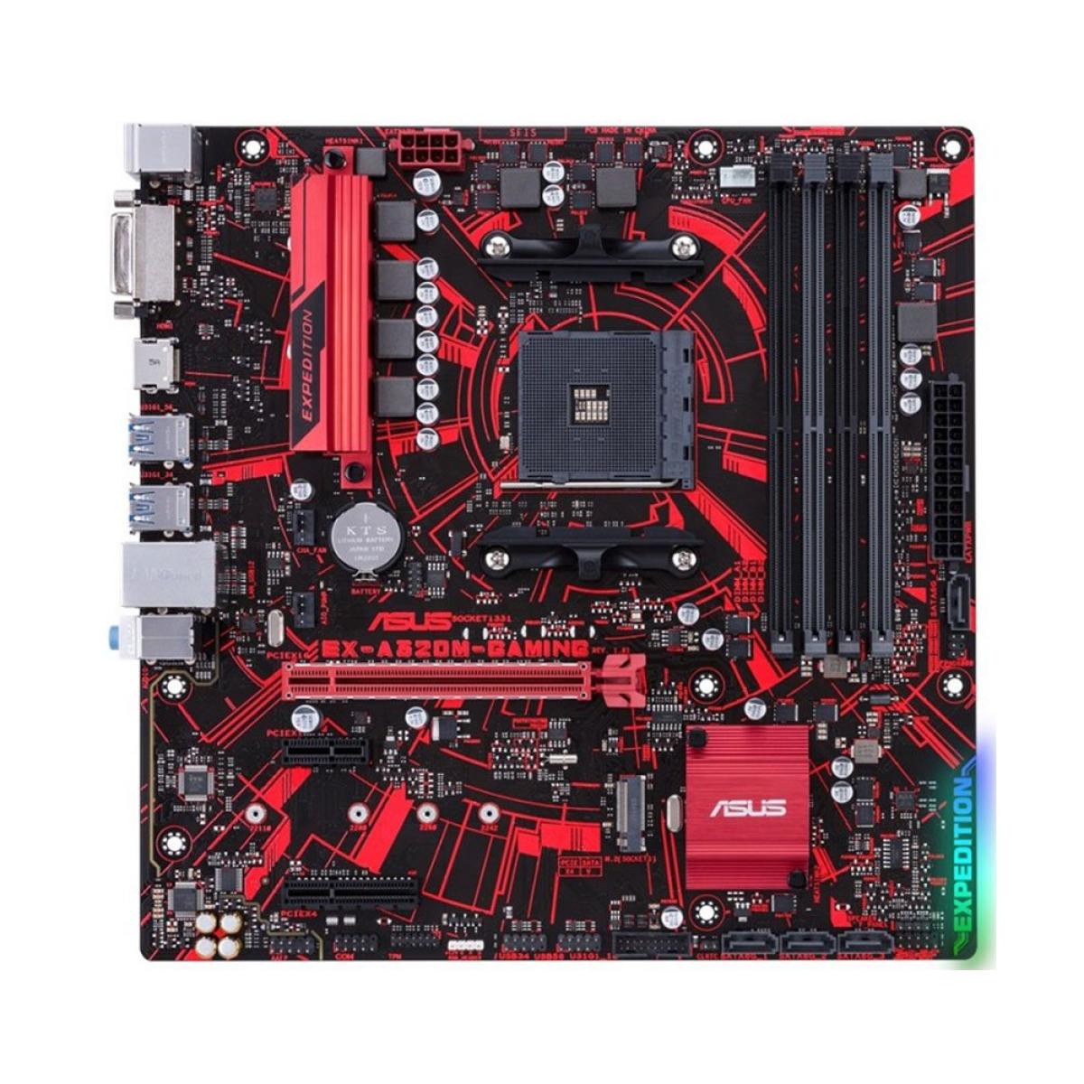 ASUS EX-A320M AMD A320 Gaming AMD Motherboard | EX A320M GAMING | City ...