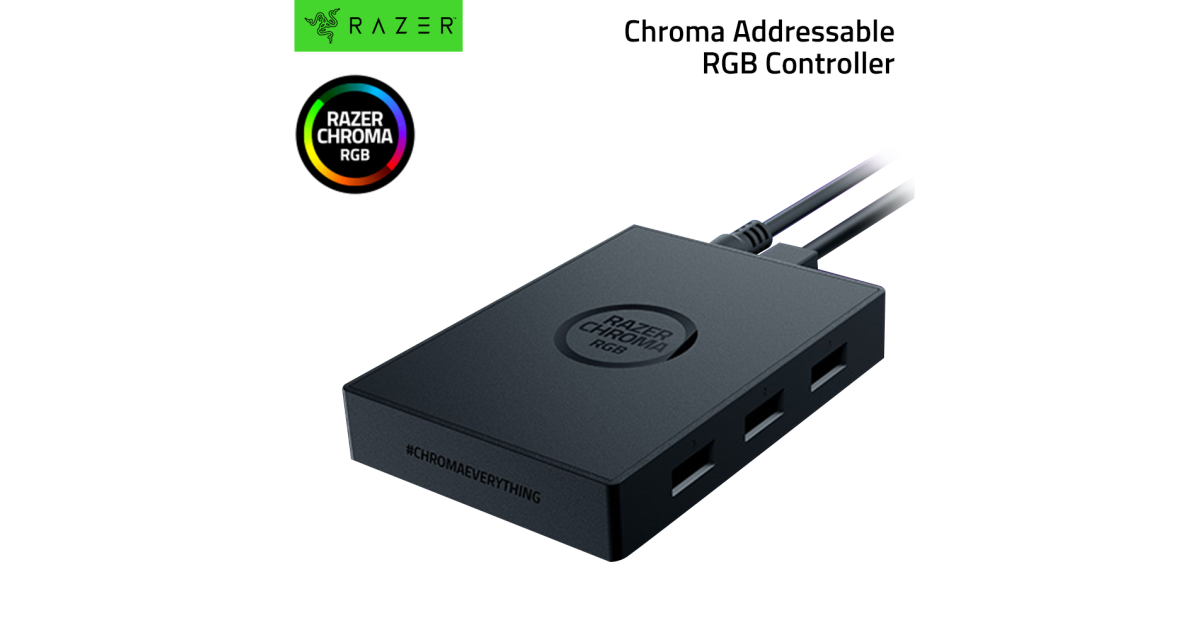 Razer Universal Chroma 6 Addressable RGB Headers Controller | RZ34 ...