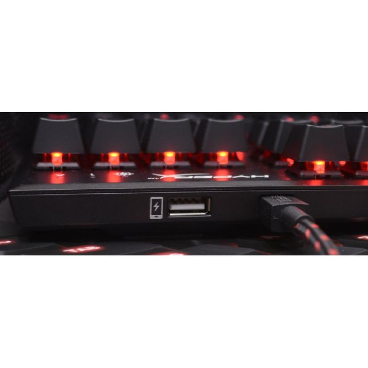 HyperX Alloy FPS Cherry MX Red Mechanical Gaming | HX-KB1RD1-NA/A2 ...