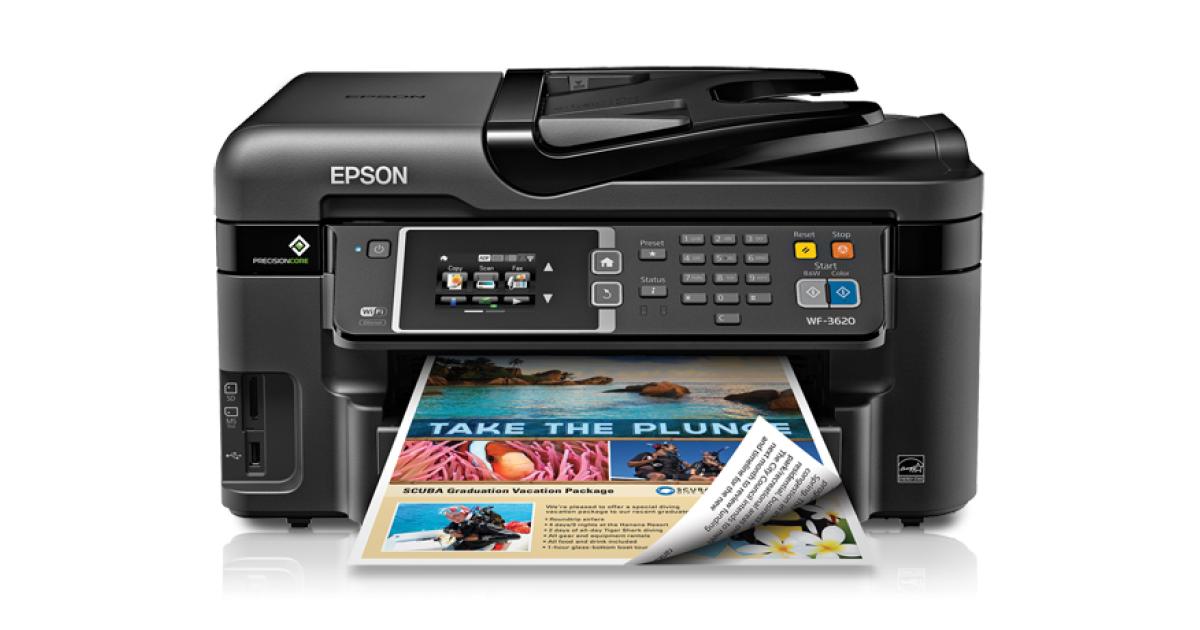 Epson WorkForce WF-3620 All-in-One Wireless Printer | WF-3620 | City ...