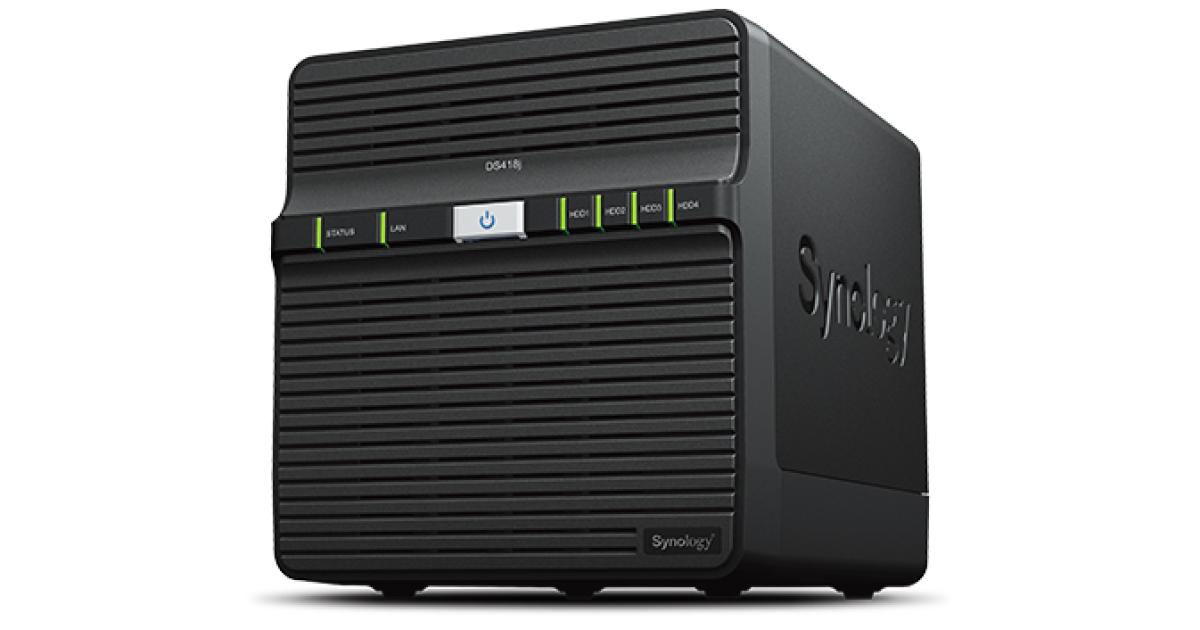 Synology DiskStation DS418J 4-Bay NAS Home&SOHO | DS418J | City Center ...