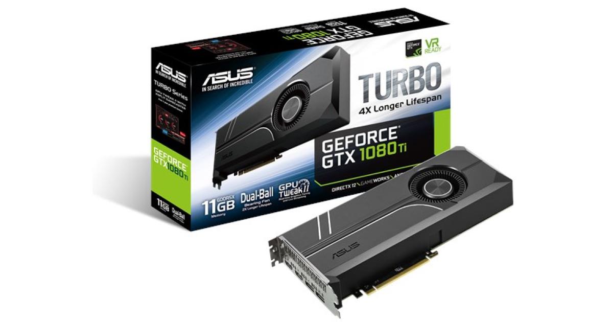ASUS Turbo GeForce® GTX 1080 Ti 11GB GDDR5X | TURBO-GTX1080TI-11G ...