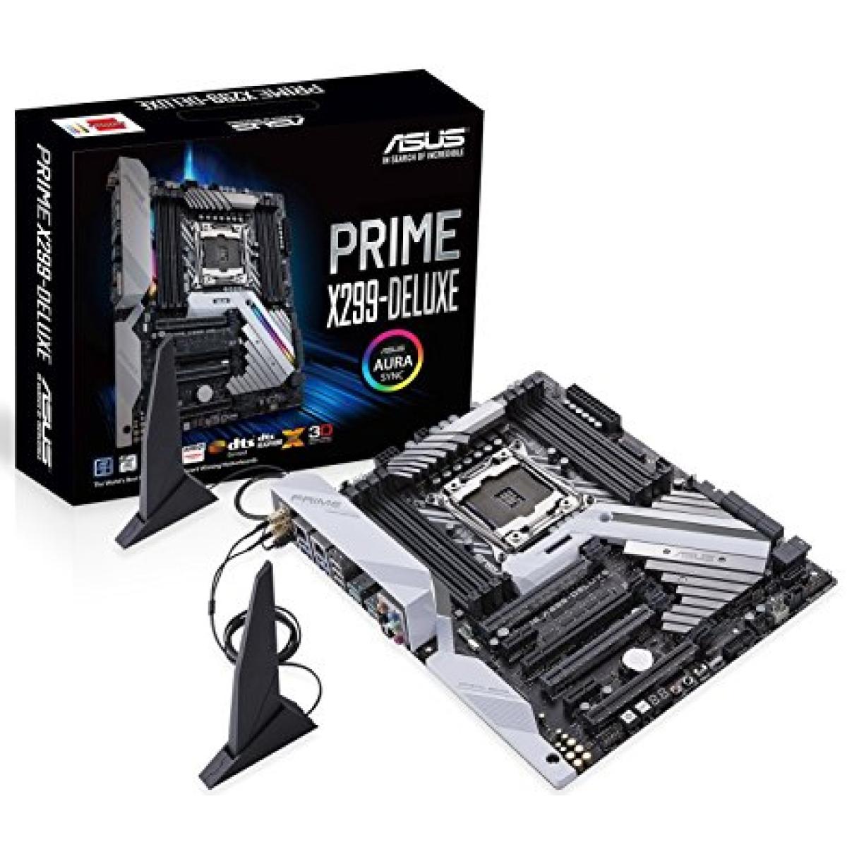 Asus PRIME X299 DELUXE Intel X299 ATX Motherboard | PRIME X299 DELUXE ...
