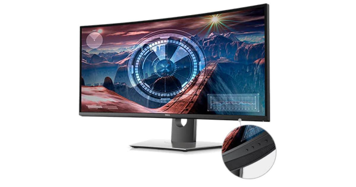 Dell UltraSharp 4K U3417W 34" Curved IPS Monitor | U3417W | City Center ...
