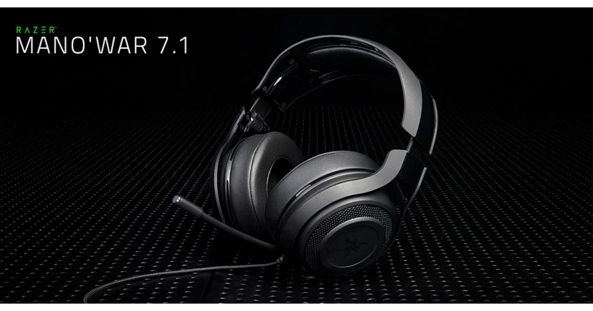 Razer ManO'War 7.1 Surround Sound Gaming Headset | RZ04-01920200-R3A1 ...