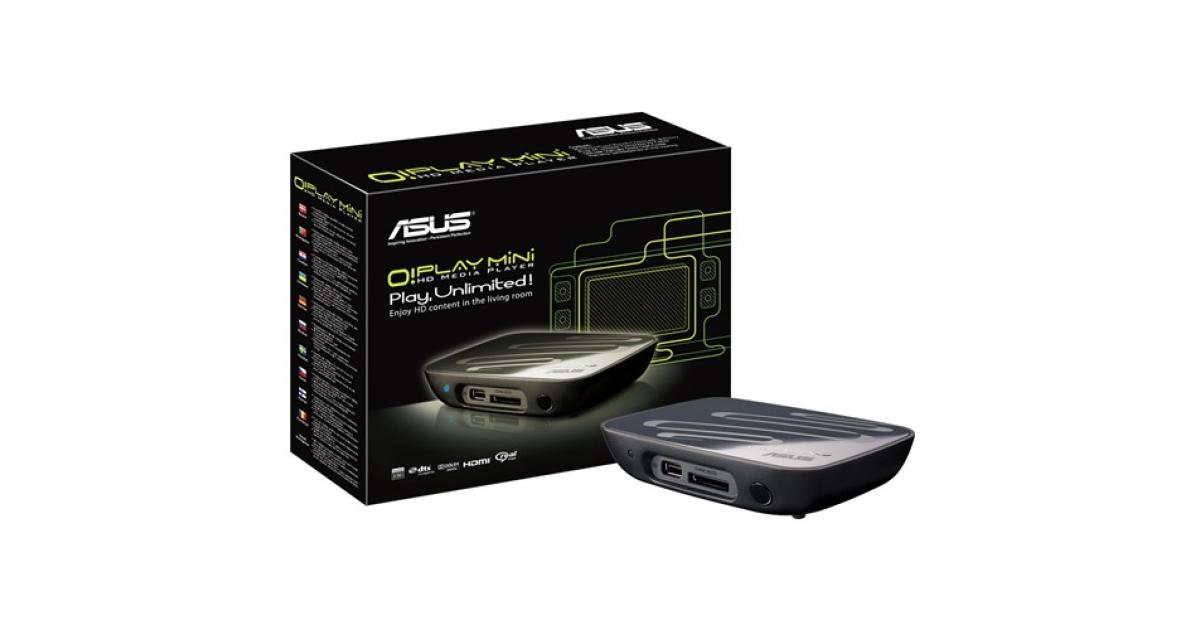 Asus O!Play Mini Digital Media Player | OPLAY_MINI/1A/NTSC/AS | City ...