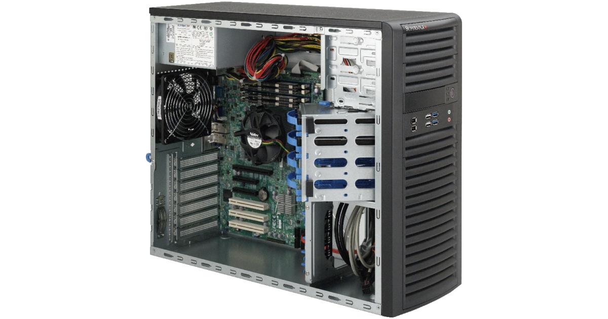 Supermicro SuperServer Xeon Workstation Barebone | SYS-5037A-I | City ...