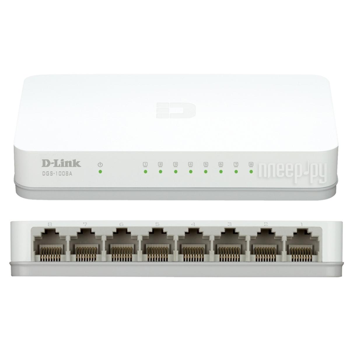 D-Link DES-1008A 8-Port 10/100 Unmanage Switch | DES-1008A | City ...
