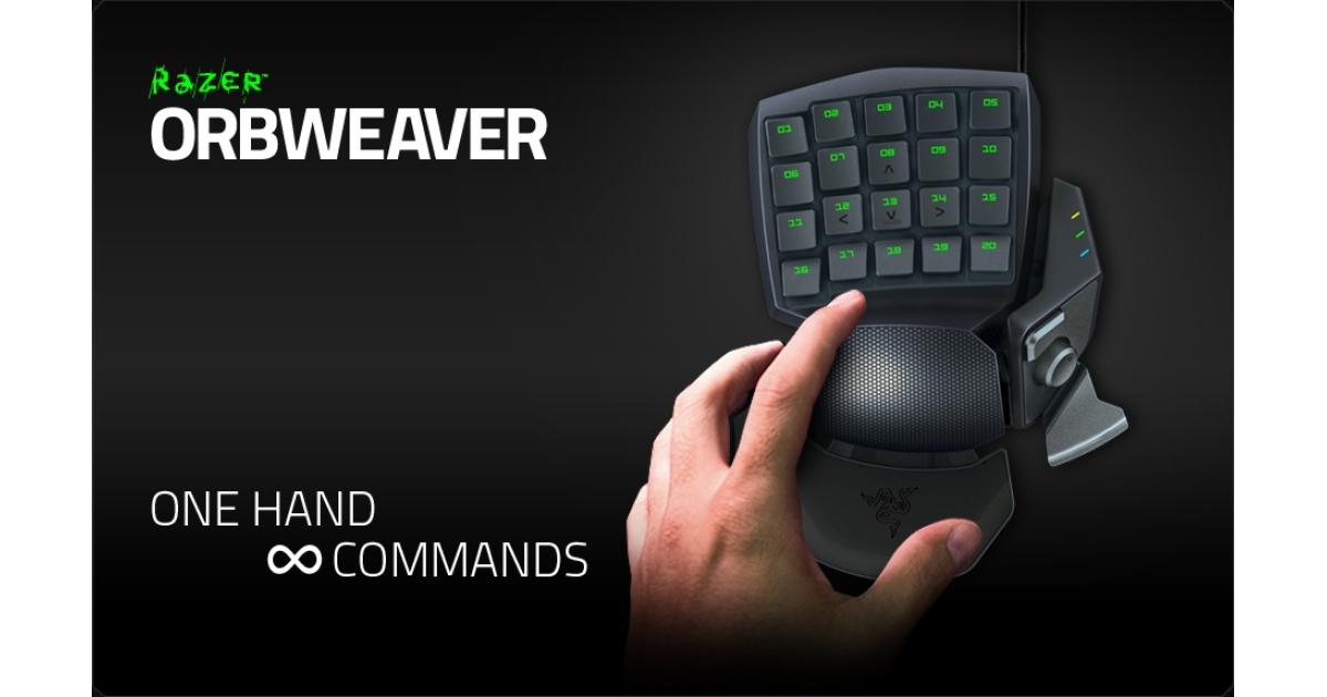 Razer Keypad Orbweaver 2014 Elite Mechanical | RZ07-00740100-R3M1 ...